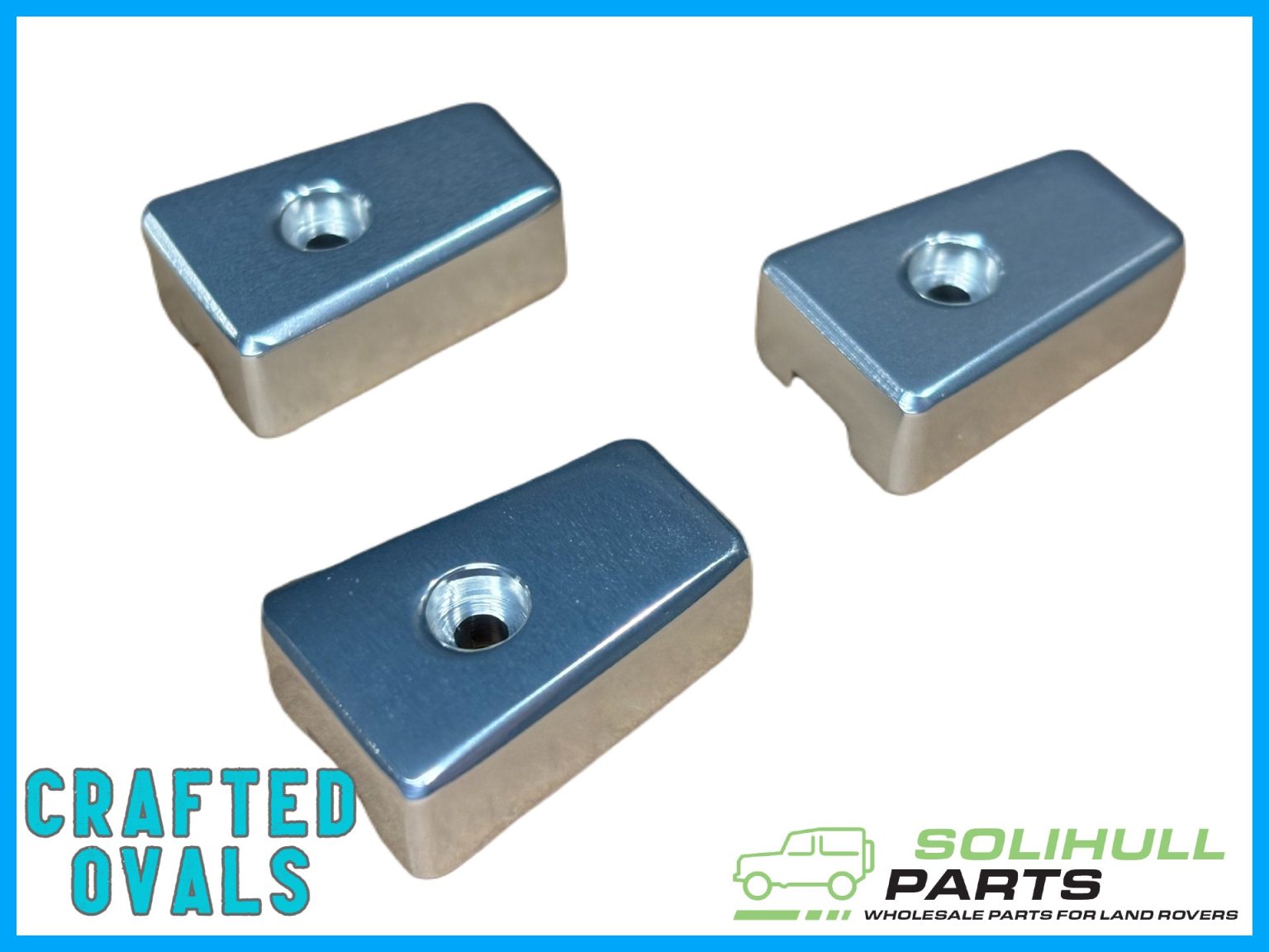 BILLET ALUMINIUM HEATER CONTROL KNOBS (X 3) | Crafted Ovals