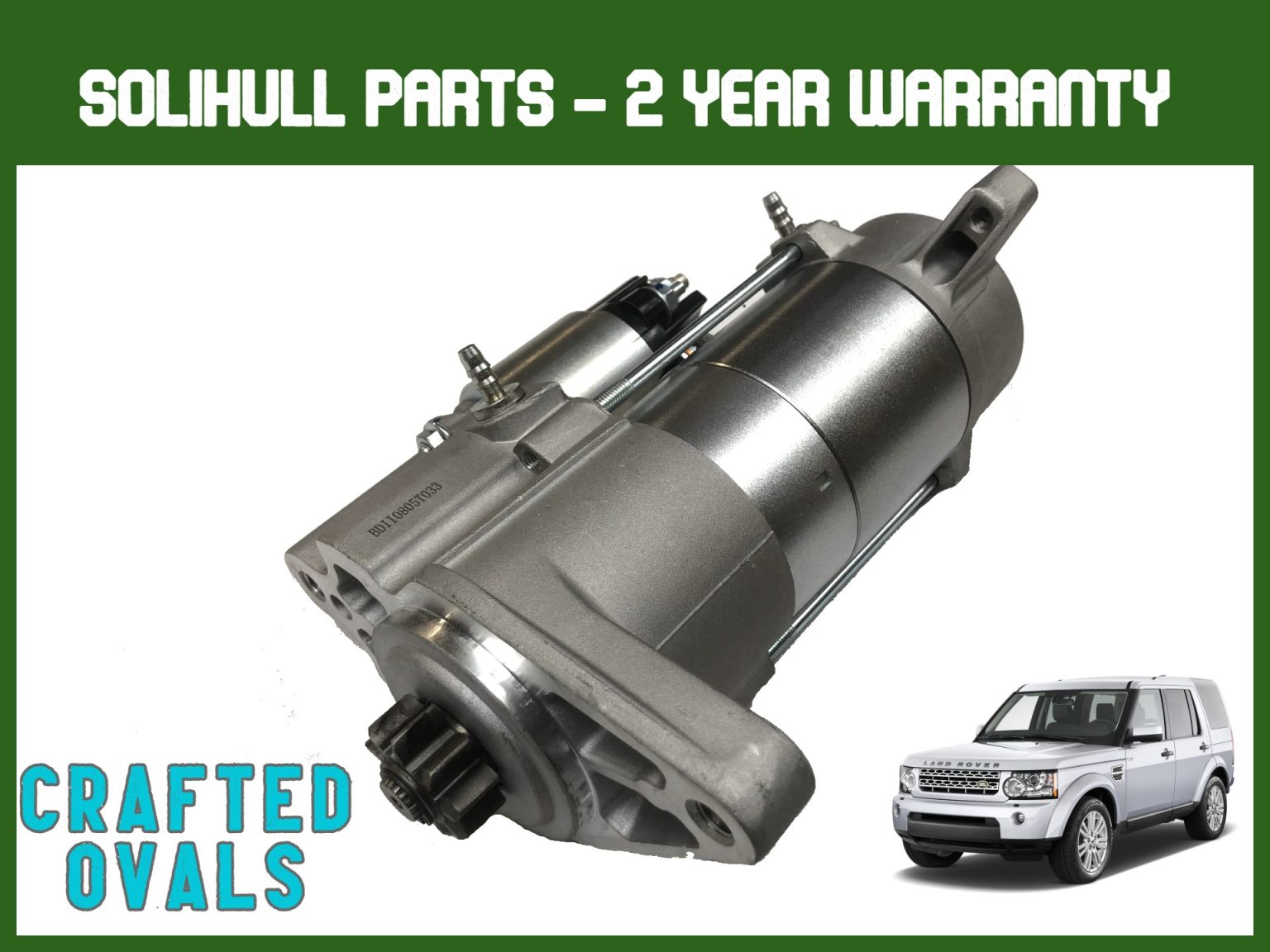 Starter Motor for Land Rover Discovery 4 3.0l Tdv6 – LR080299 | Crafted ...